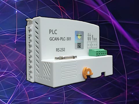 GCAN-PLC-511型可编程逻辑控制器 - PLC控制器主控模块